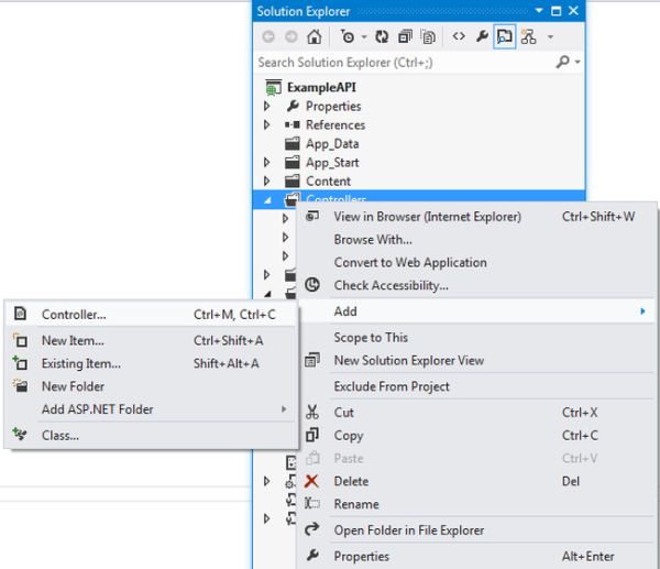 Calling the ASP.Net Web API With jQuery and JavaScript